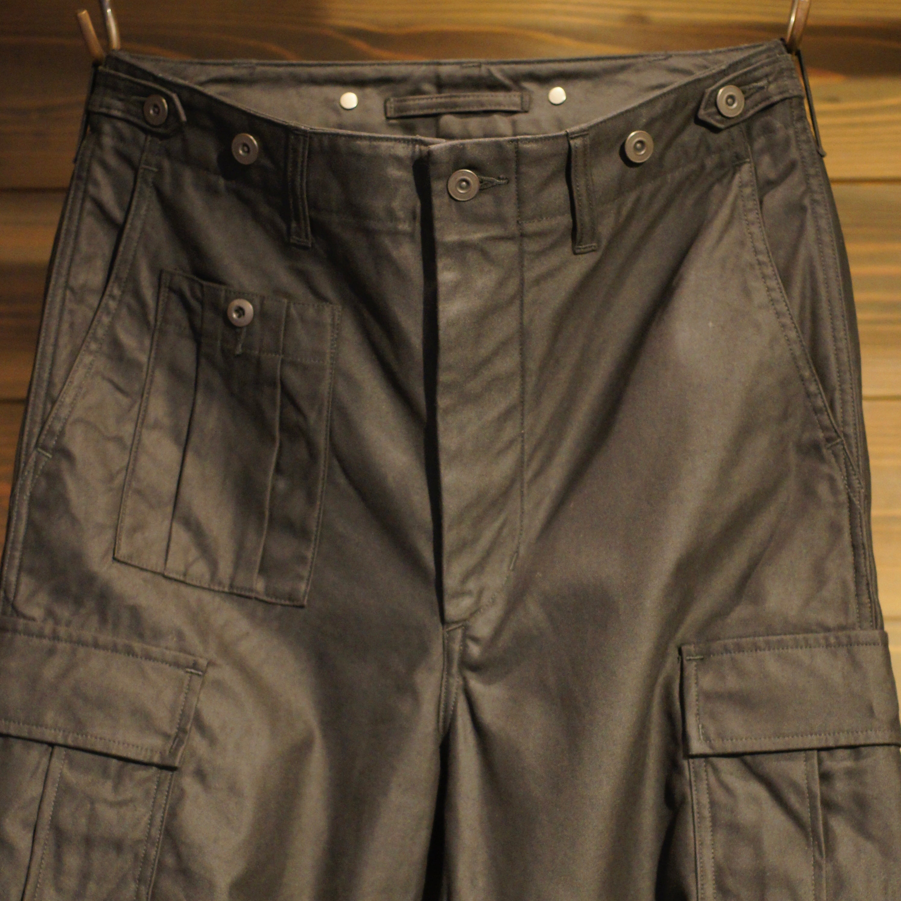 《Nigel Cabourn's Black Military Pants》AW25 MAIN LINE BLACK COLLECTION