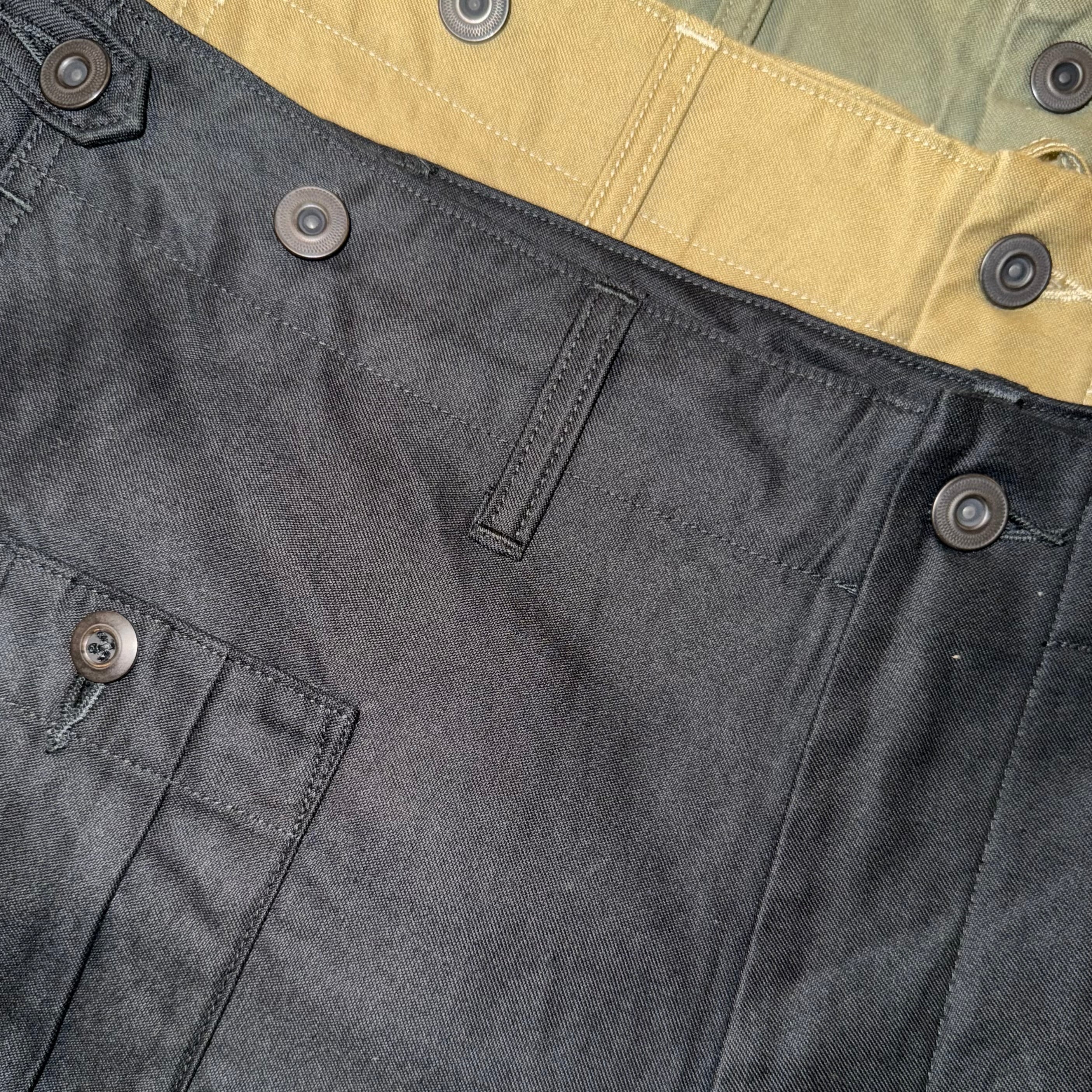 《An extraordinary atmosphere》ARMY CARGO PANT - BLACK – Nigel Cabourn